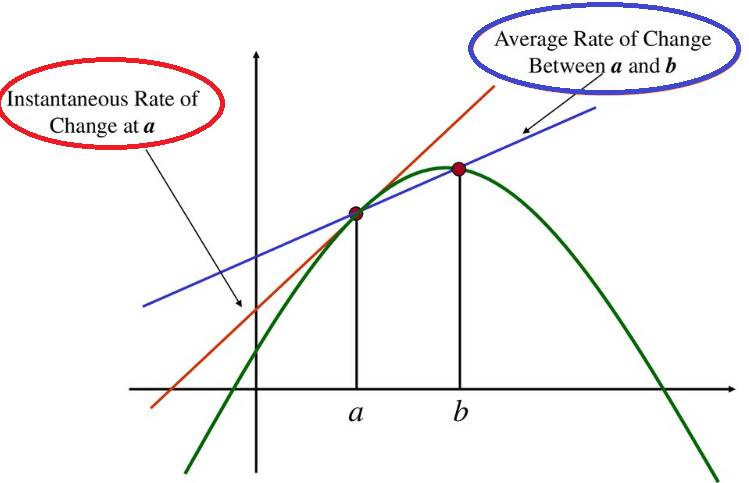Finding Average or Instantaneous Rate of Change From a Table