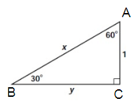 Solving Special Right Triangles with Multi Variables Worksheet